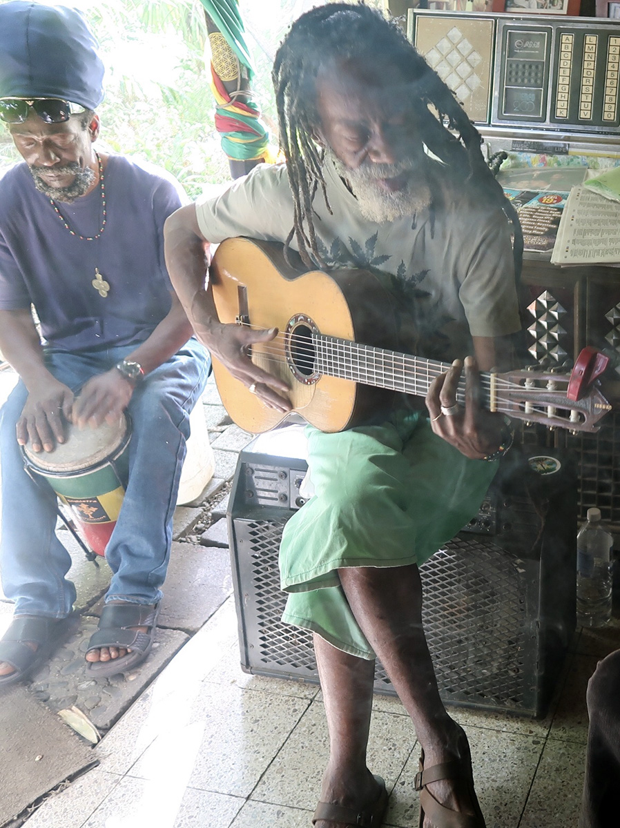 10-Earl “Chinna” Smith playing his guitar - Los Angeles Post-Examiner